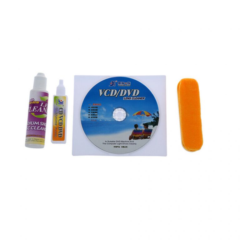 4 in 1 CD / DVD Rom Cleaning Kit - Mygadgetslk